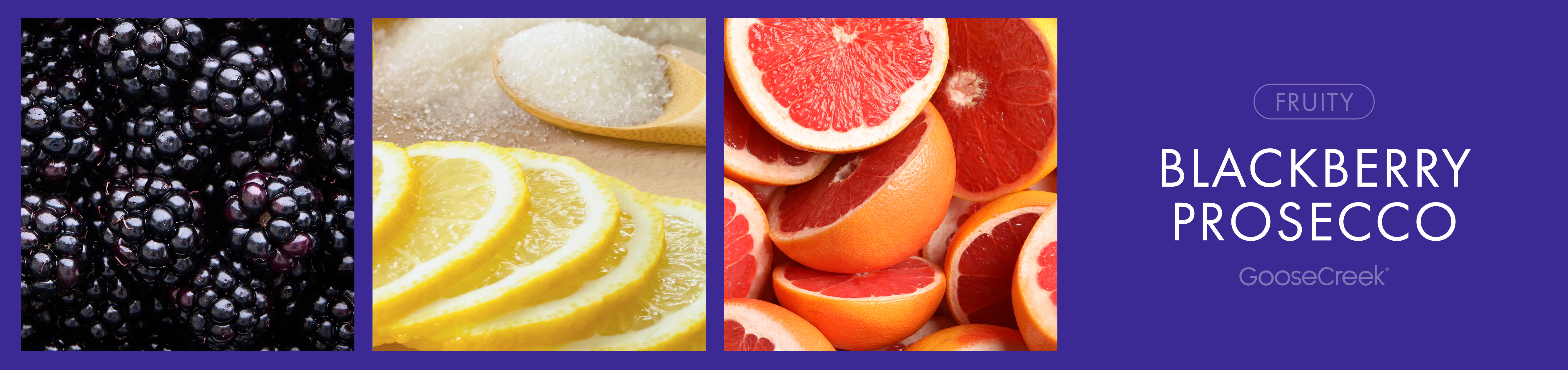 Blackberry Prosecco Fragrance – Goose Creek Candle