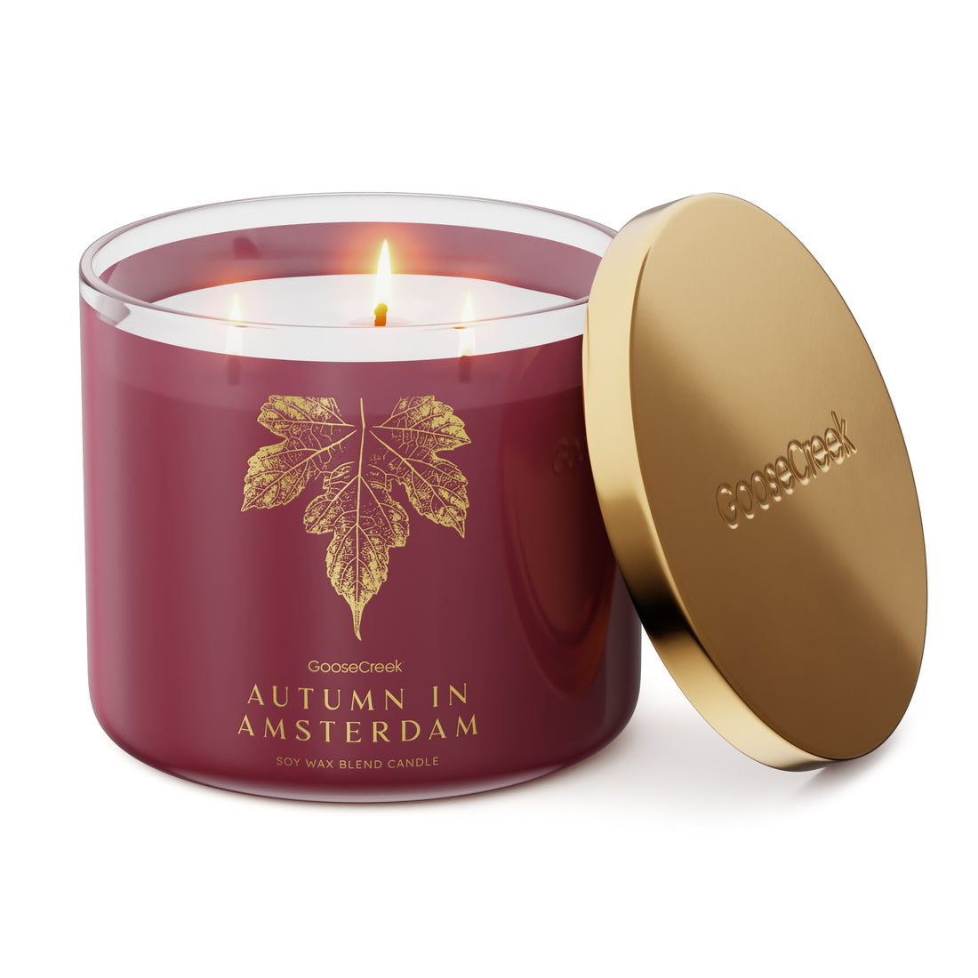 Autumn in Amsterdam Large 3-Wick Candle - Fill Your Home with Fragrance ...