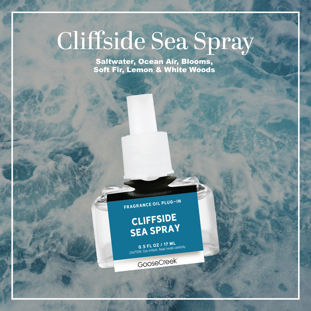 Cliffside Sea Spray- Fragrance Refill – Goose Creek Candle