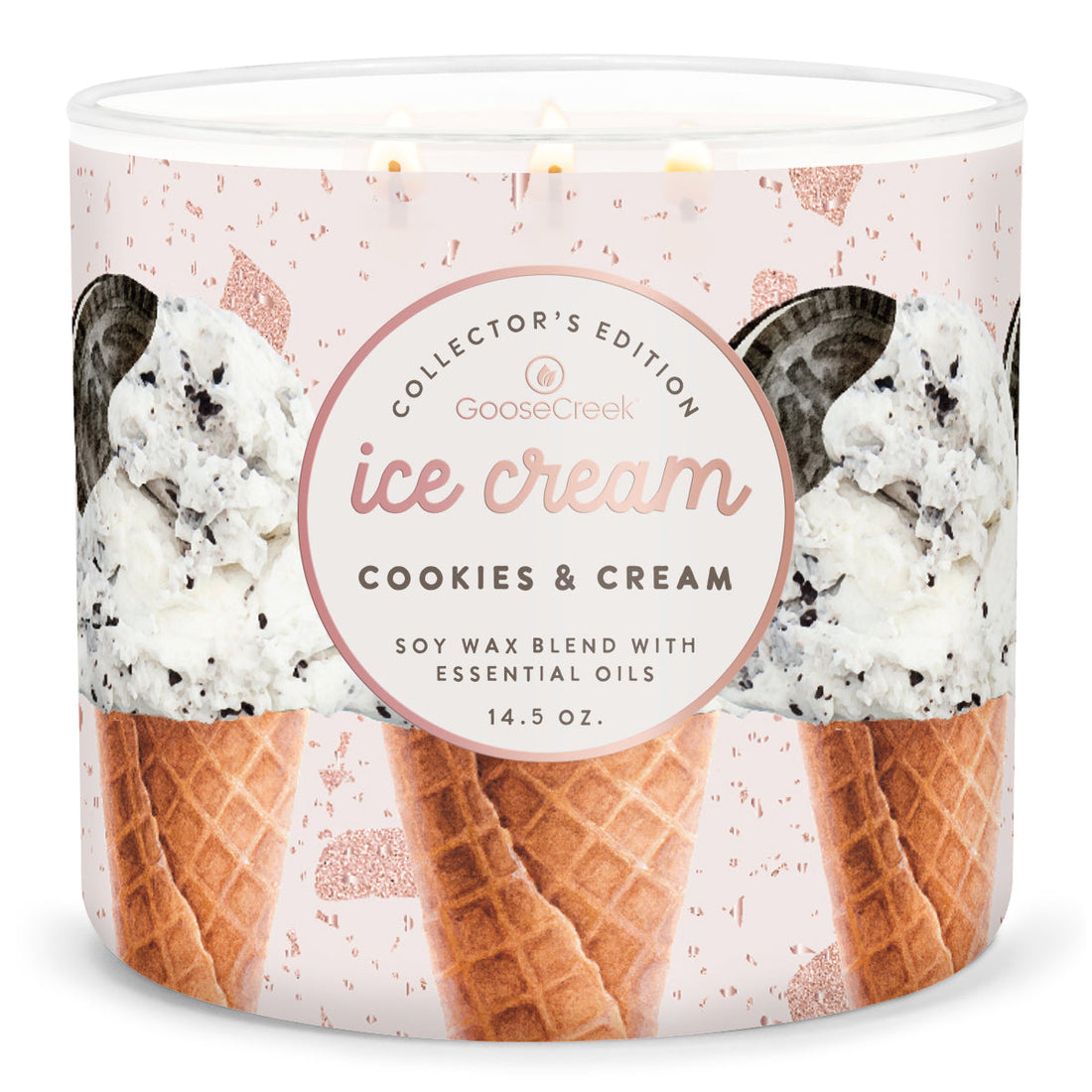 Indulge in the Sweet and Creamy Aroma of our Cookie Cream Ice Cream ...
