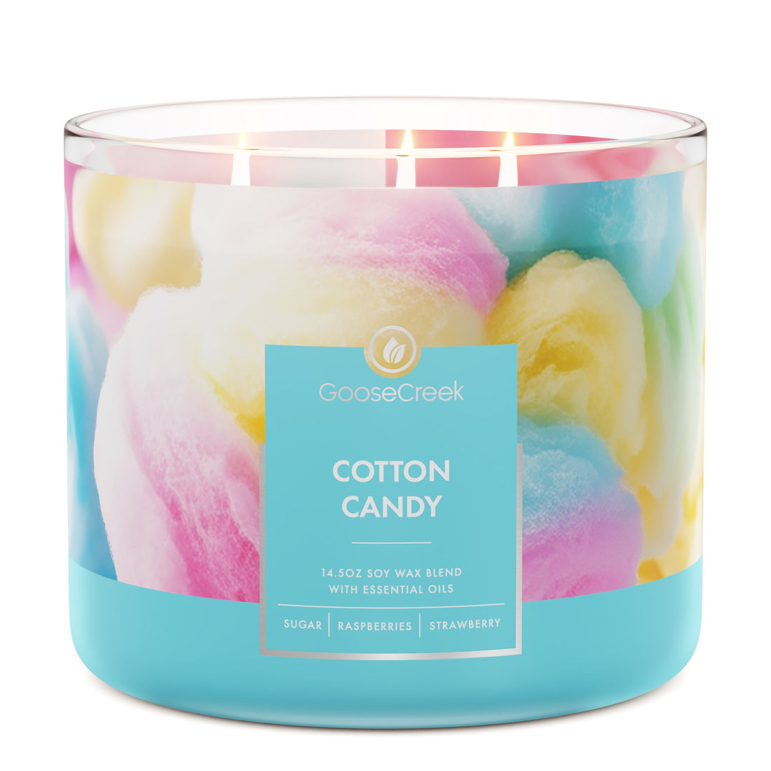 Indulge in the Sweet Delight of Cotton Candy with Our Large 3-Wick ...