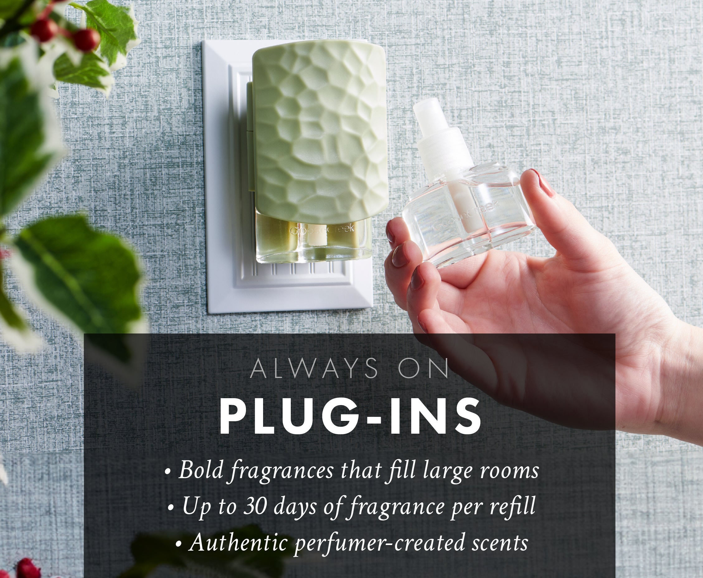 Goose Creek Scented Plug-ins – Flameless Fragrance – Goose Creek Candle