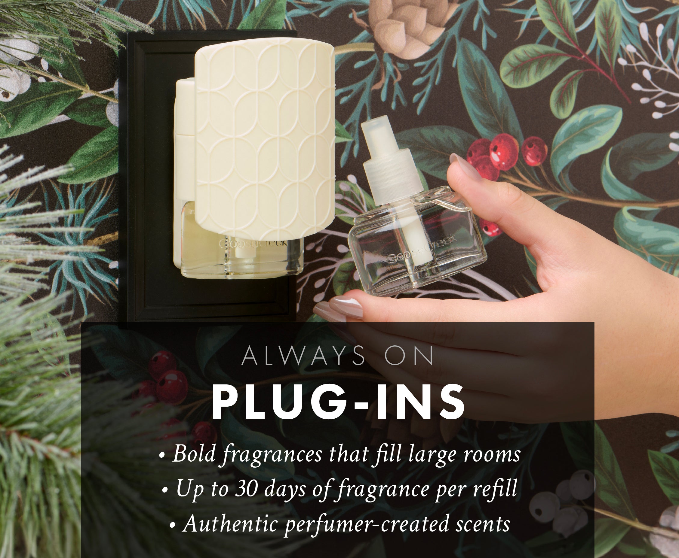 Goose Creek Scented Plug-ins – Flameless Fragrance – Goose Creek Candle