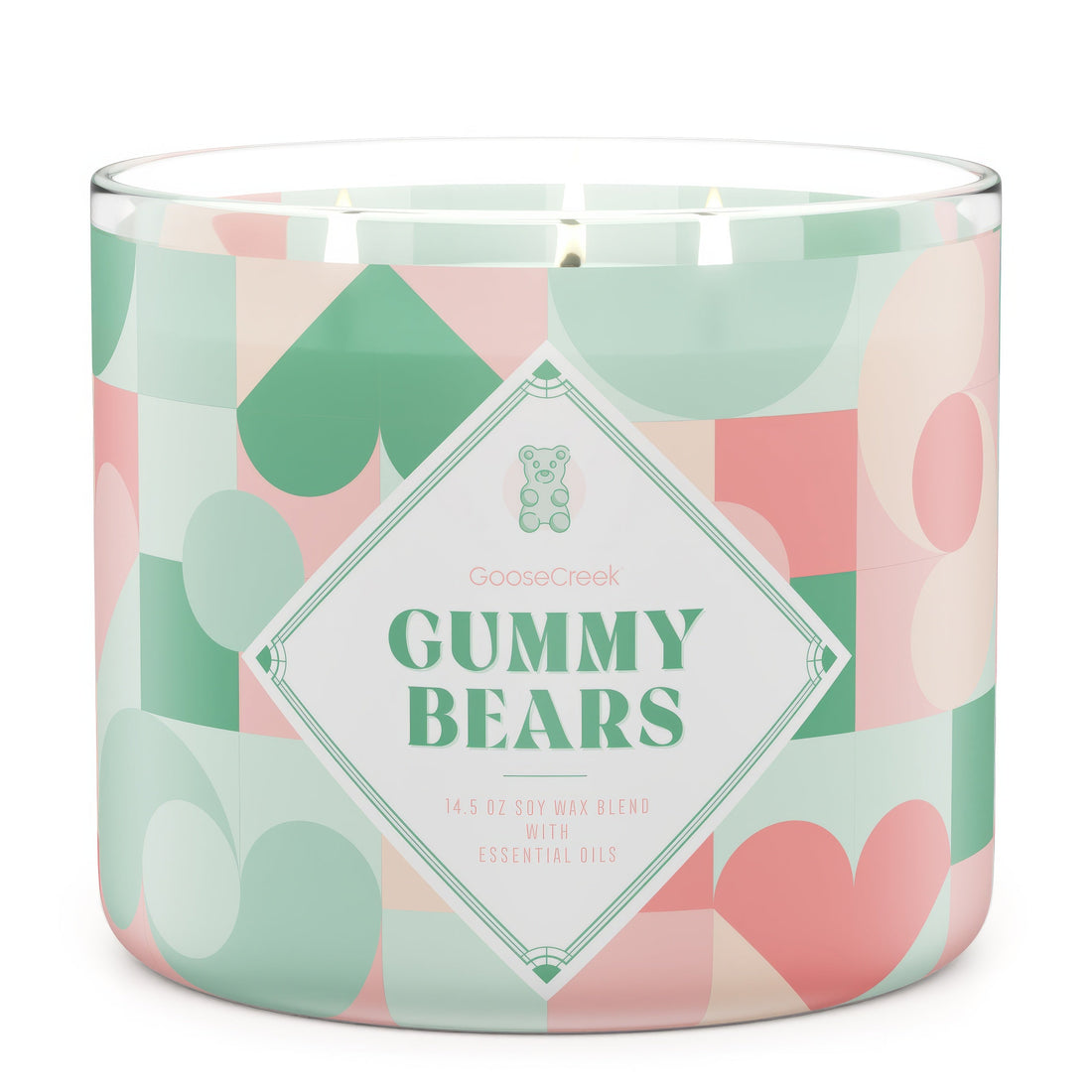 Gummy Bear 3-Wick Candle | Sweet Candy Citrus Fragrance | Goose Creek ...