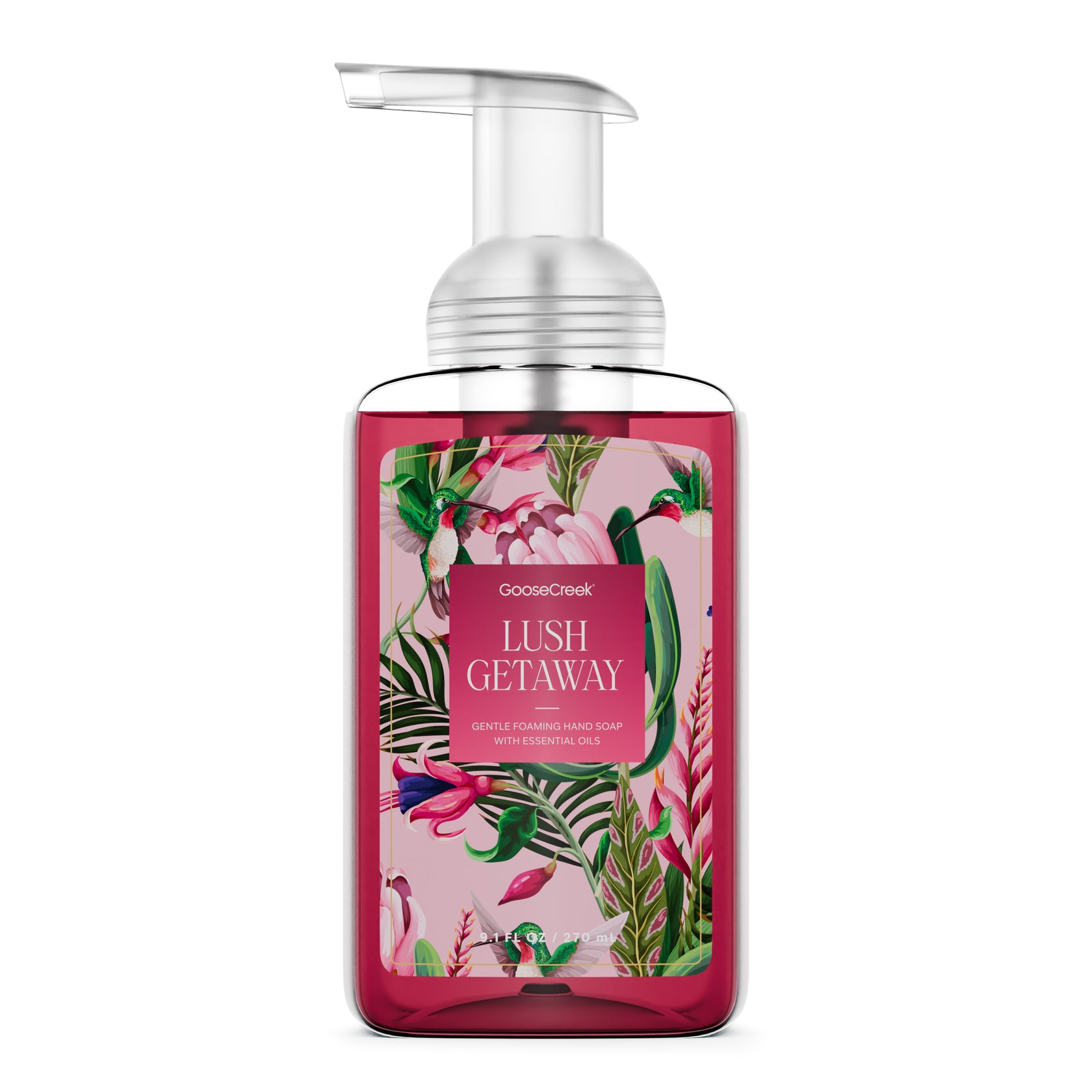 Lush Getaway Hydrating Foaming Hand Soap - 9.1 fl. oz. – Goose Creek Candle