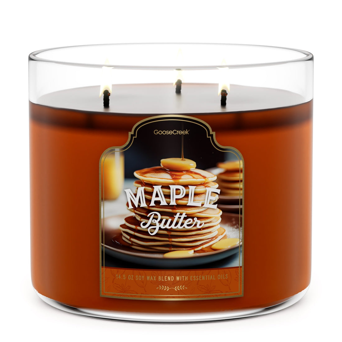 Maple Butter Large 3-Wick Candle - Indulge in Sweet and Buttery ...