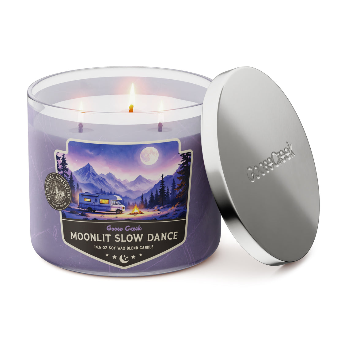 Moonlit Slow Dance 3-Wick Candle – Goose Creek Candle