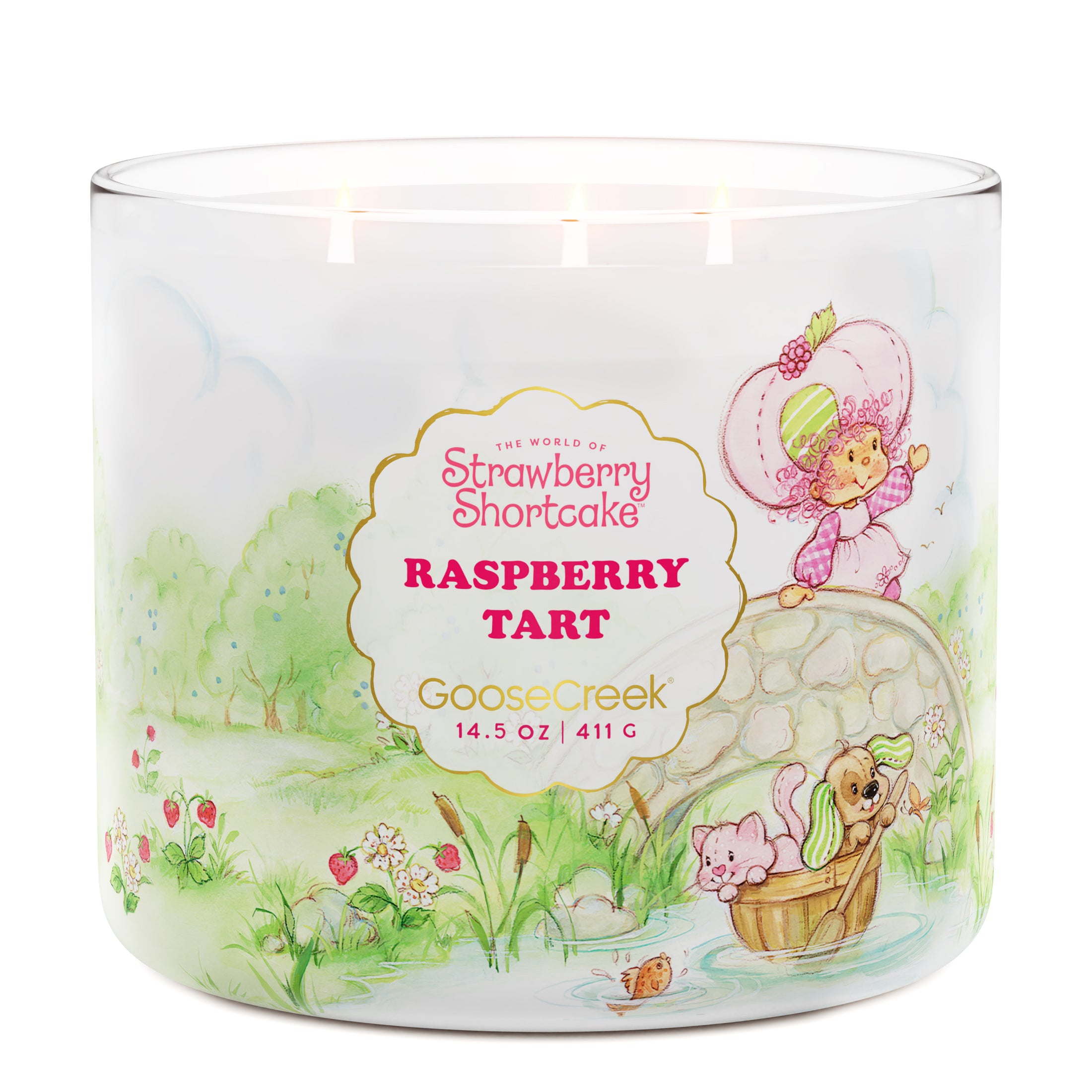 Raspberry Tart Strawberry Shortcake Candle - Sweet and Fruity Aroma for ...