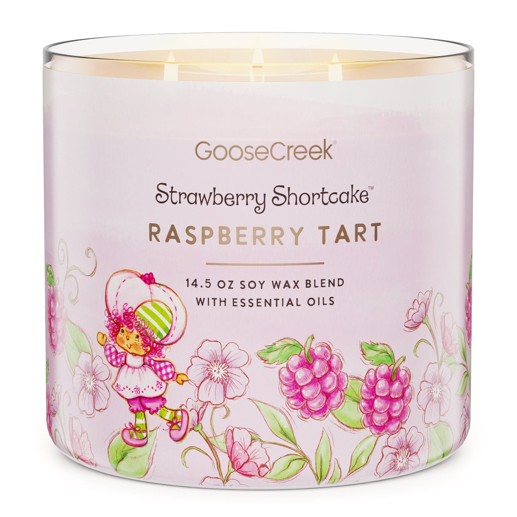 Raspberry Tart Strawberry Shortcake Candle - Sweet and Fruity Aroma for ...