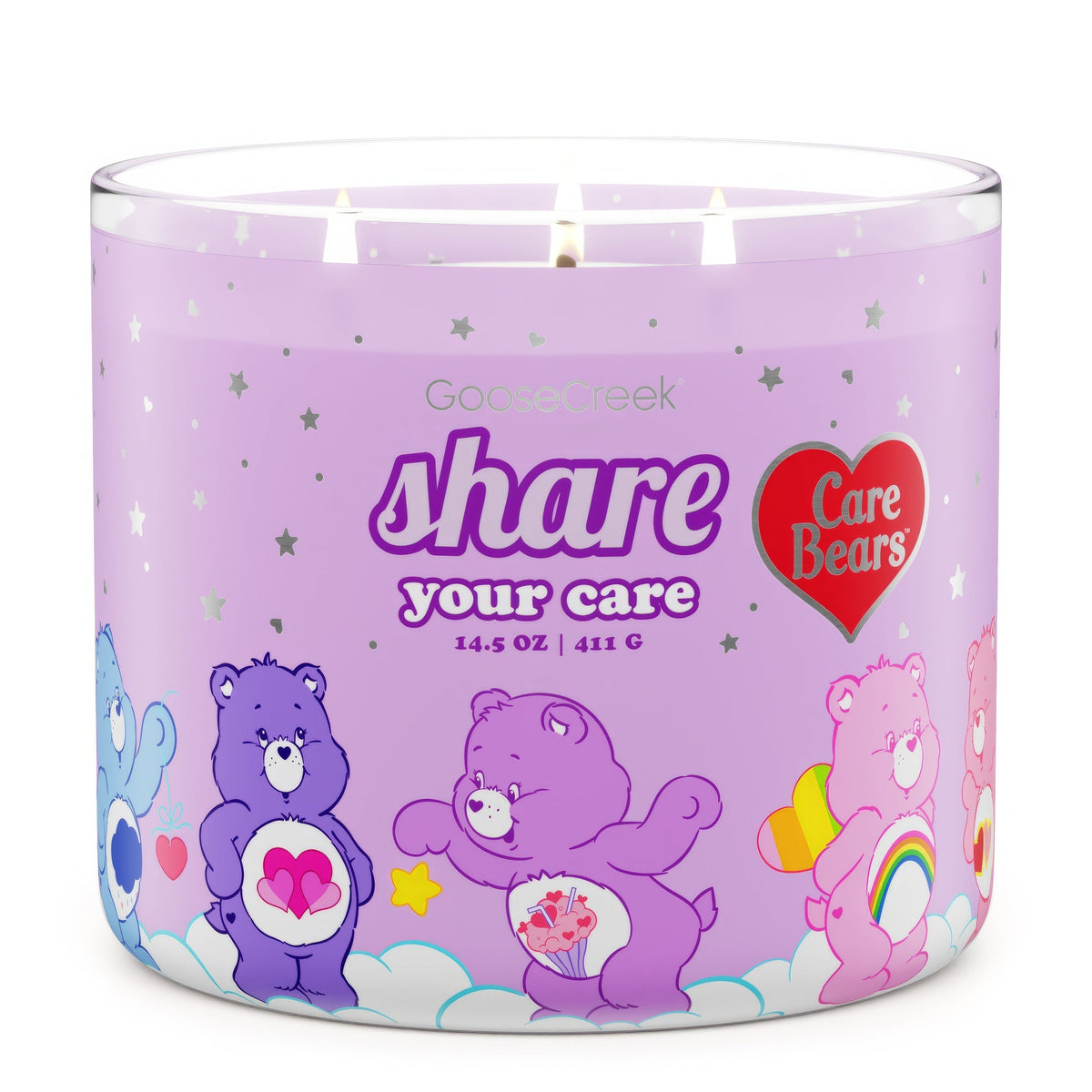 Care Bears: Share Large 3-Wick Candle – Goose Creek Candle