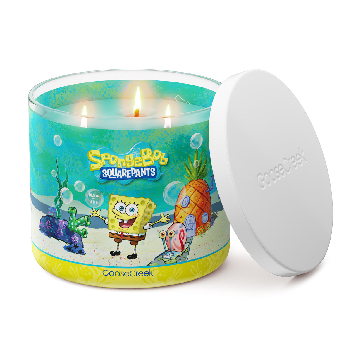 SpongeBob Square Pants 3-Wick Candle – Goose Creek Candle