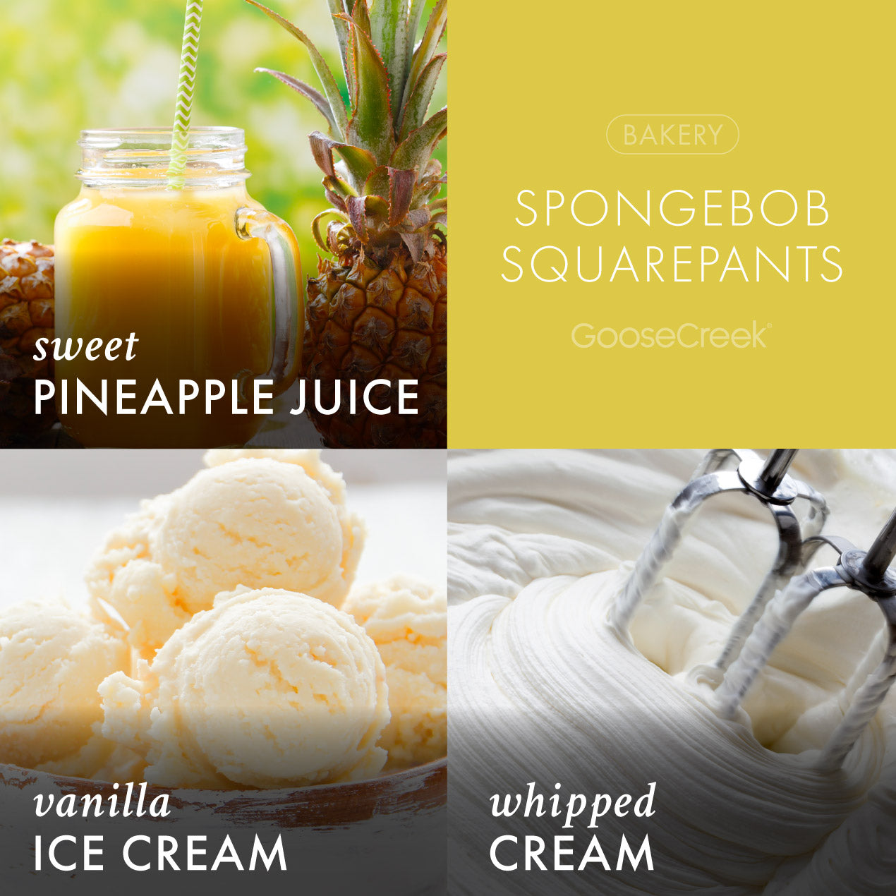 SpongeBob Square Pants 3-Wick Candle – Goose Creek Candle