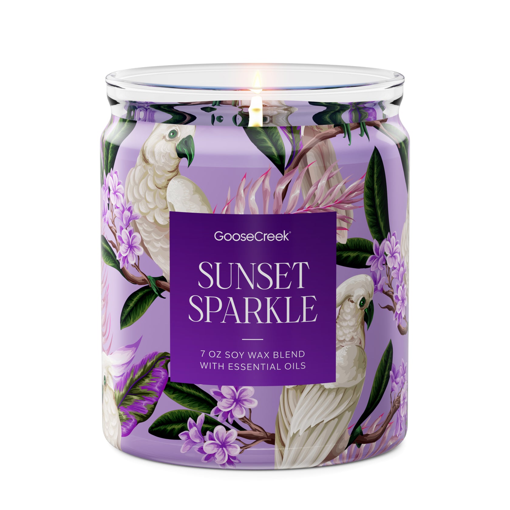 Luxurious Sunset Sparkle Candle for Relaxation & Elegance | 7oz Single ...